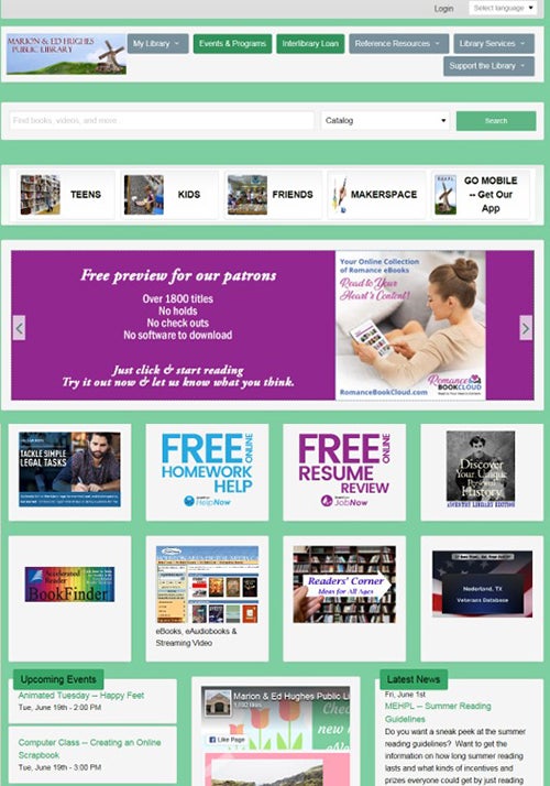 How one Texas consortium member upgraded its library website with Stacks - Success Story | EBSCO