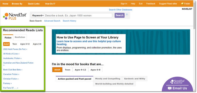 7 things I love about NoveList Plus | EBSCO